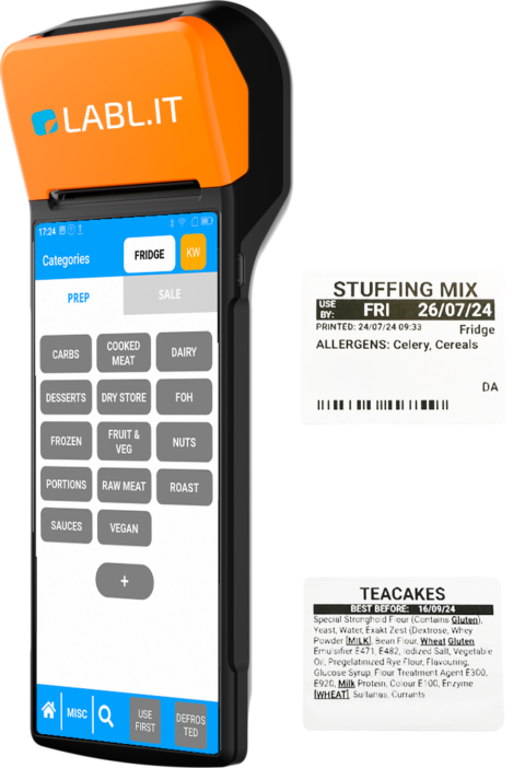 Food Label Printer | Commercial Kitchen Labelling Machine - Labl.it