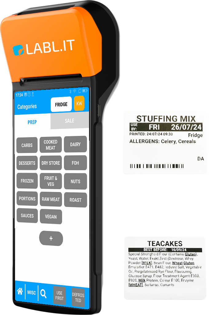 Food Label Printer | Commercial Kitchen Labelling Machine - Labl.it